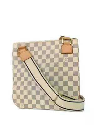 LOUIS VUITTON 2007 Check Crossbody Bag - Neutrals