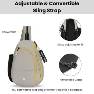 SHERPANI Wayfarer Small Convertible 8l Sling Backpack - Wasabi Stone