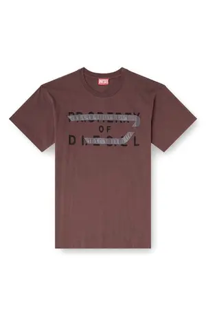DIESEL® T-norm Cotton Graphic T-shirt