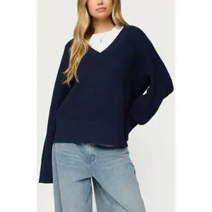 Edikted Drop Shoulder Sweaters For Women