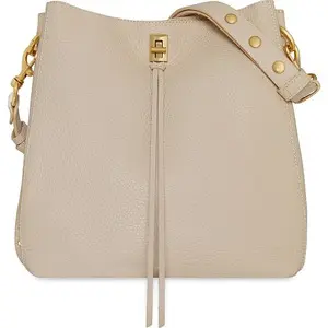 Rebecca Minkoff Darren Leather Shoulder Bag - Stone