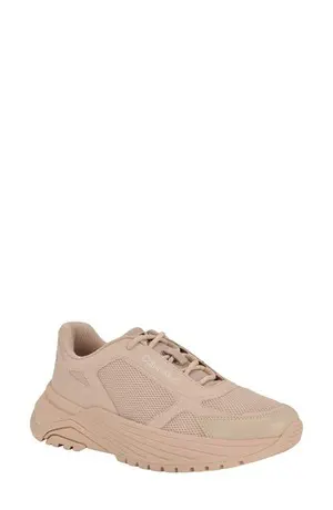 Calvin Klein Amyra Lace Up Sneakers - Light Pink