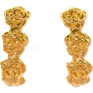 GIRLS CREW Dolce Vita Rose Huggie Hoop Earrings - Gold