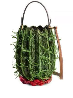 ANYA HINDMARCH Cactus Raffia Tote Bag