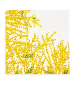 SUMMERILL & BISHOP Linen Mimosa Napkin - Yellow