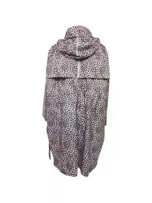 Maje Leopard-print Zip-up Coat
