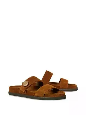 Tory Burch Suede Double-strap Sandals