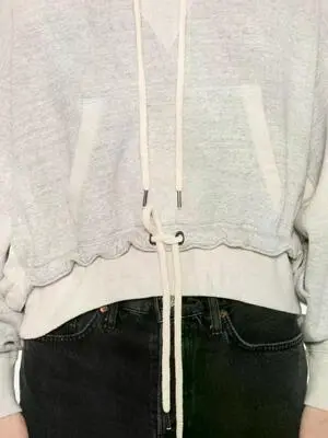 R13 Cinched-hem Hoodie