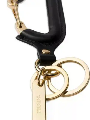 Prada Leather Keychain