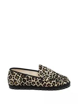 GONDOLINA Leopard Print Loafers