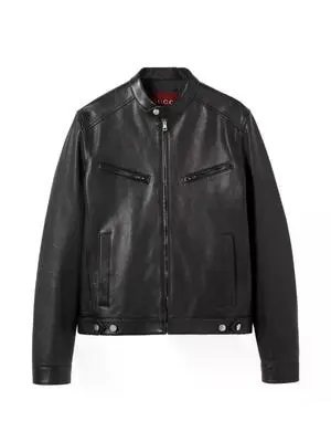 Gucci Zip-up Goat Leather Jacket