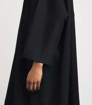 Eskandar Silk Plissé Midi Dress