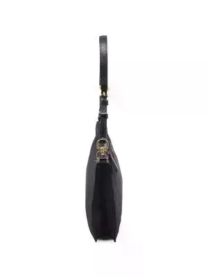 Prada Zipped Shoulder Bag With Logo