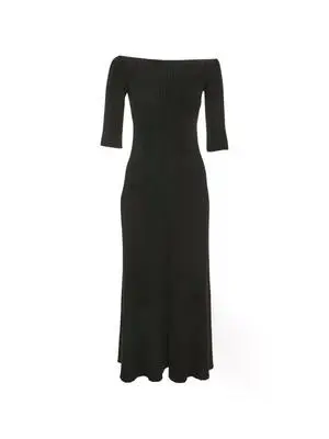 Chloé Rib-knit Midi Dress