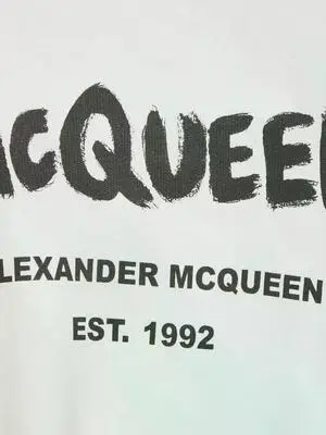 Alexander McQueen Logo-print Cotton Sweatshirt