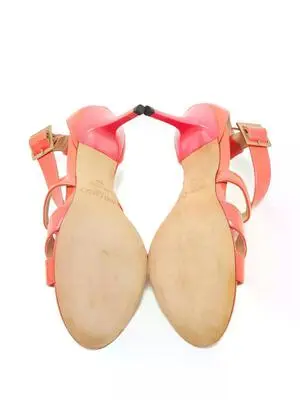 JIMMY CHOO Lottie Heeled Sandals - Orange