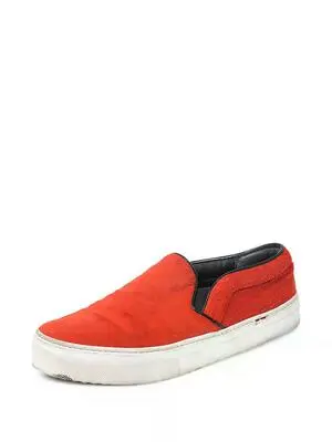 Celine Leather Slip-on Sneakers