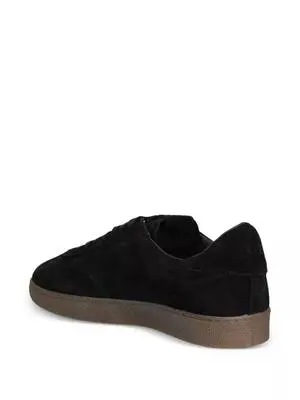 MSGM Logo-detail Leather Sneakers