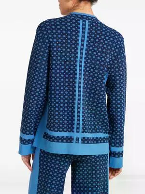 TEMPERLEY LONDON Ditzie Floral-print Knit Jacket