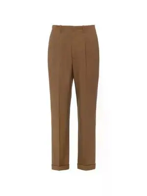 MAISON MARGIELA Pleat Cuffed Trousers