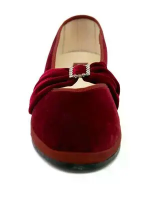 GONDOLINA Fenice Velvet Ballet Flats