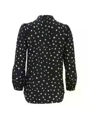 Marc Jacobs Printed Tie Neck Blouse