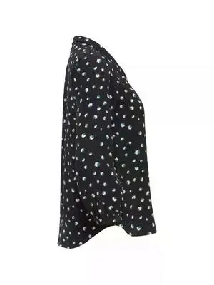 Marc Jacobs Printed Tie Neck Blouse