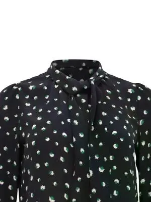 Marc Jacobs Printed Tie Neck Blouse