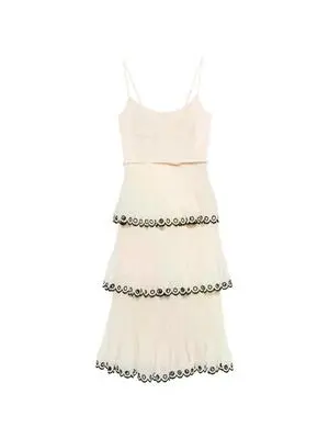 Zimmermann Scoop-neck Midi Dress