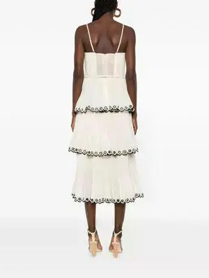 Zimmermann Scoop-neck Midi Dress