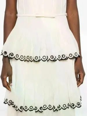 Zimmermann Scoop-neck Midi Dress