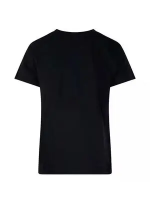 Polo Ralph Lauren Embroidered-logo Cotton T-shirt - Black