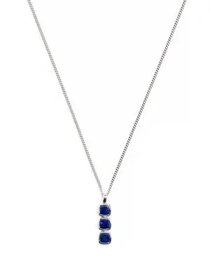 Tom Wood Mini Cushion Pendant Necklace - Silver