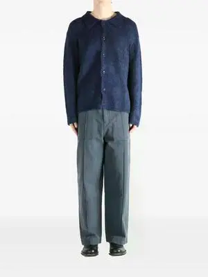THE ELDER STATESMAN Buttoned Collared Shirt