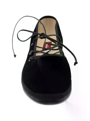 GONDOLINA Lace-up Ballet Flats