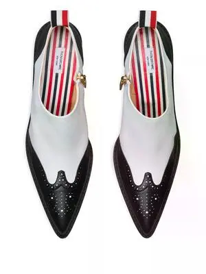 Thom Browne 90mm Wingtip Leather Boots