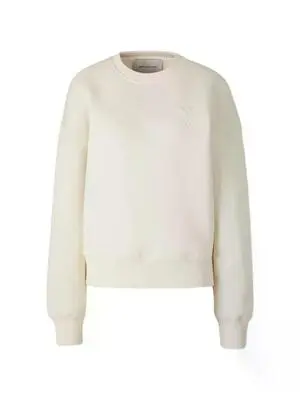 AMI Paris Cotton Sweater With Heart Logo