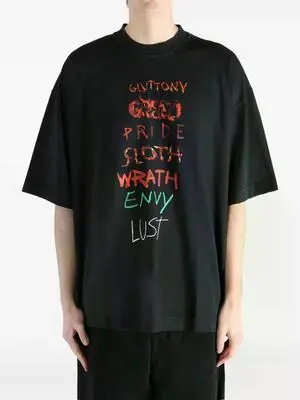 Vetements Print T-shirt