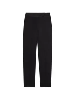 JOSEPH Aix Seam Detail Tailored Trousers - Black