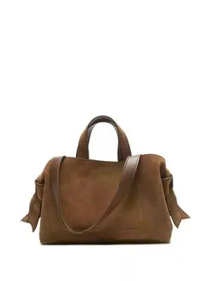 Acne Studios Musubi Knot-detail Tote Bag - Brown