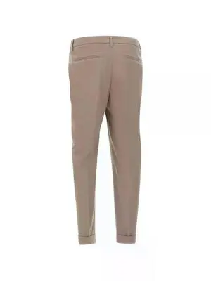 DEVORE INCIPIT Pleated Trousers - Neutrals