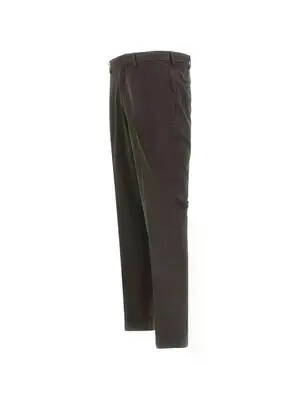 DEVORE INCIPIT Concealed-closure Trousers - Brown