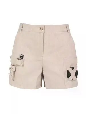 Moschino Safari Gabardine Skirt