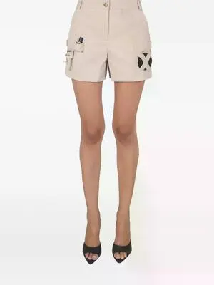 Moschino Safari Gabardine Skirt