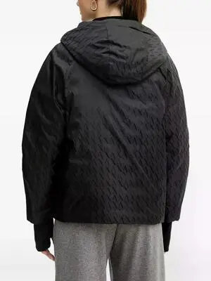 Armani Exchange Patterned Hooded Jacket