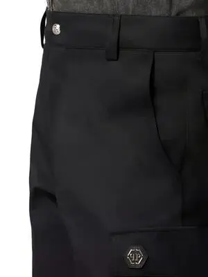 Philipp Plein Cargo Pants - Black