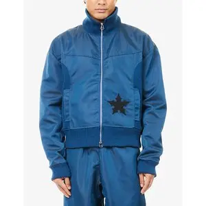 TRAPSTAR REDLINE Redline Ribbed-contrast Woven Jacket