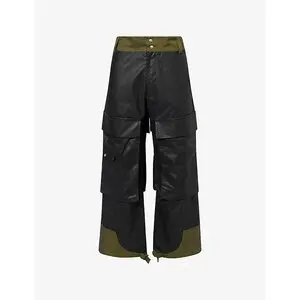TRAPSTAR REDLINE Oversized Cotton Trousers