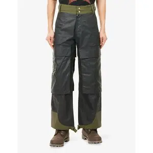 TRAPSTAR REDLINE Oversized Cotton Trousers