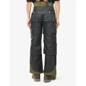 TRAPSTAR REDLINE Oversized Cotton Trousers